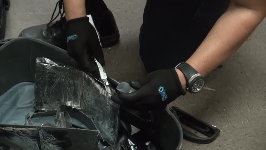 Us Customs Border Protection Officers Seize Editorial Video