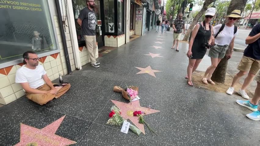 Pee Wee Hermans Hollywood Star Fame Editorial Video 14030837f Shutterstock